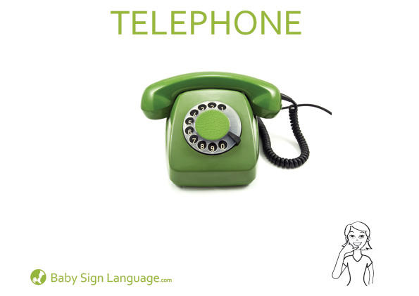 Telephone Flash Card